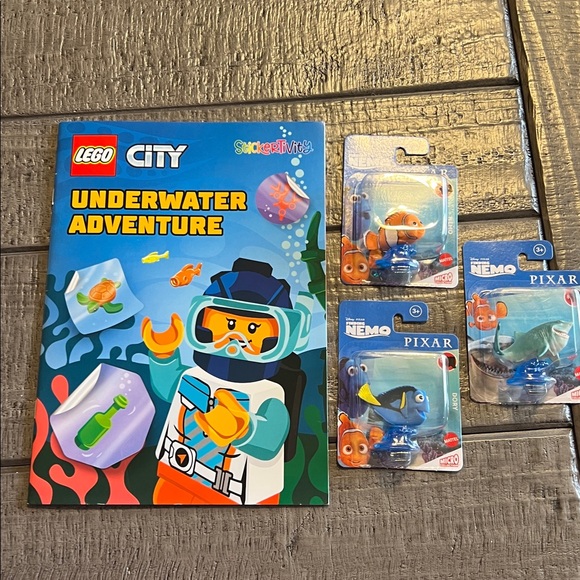 Lego | Toys | Lego City Underwater Adventure Set With 3 Finding Nemo ...